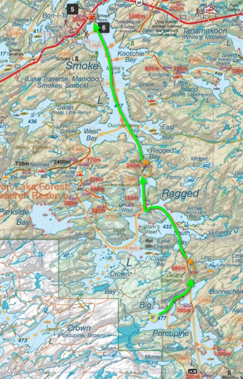 Trip-log#51 - Day 4 - The paddle out
