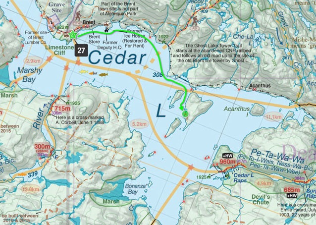 Trip-log#80 - Day 1 - Arrival at Cedar Lake