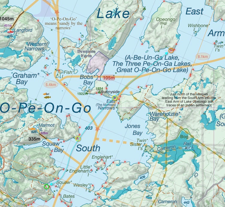 Trip-log#90 - Day 2 - The trek to Opeongo Island (East arm)
